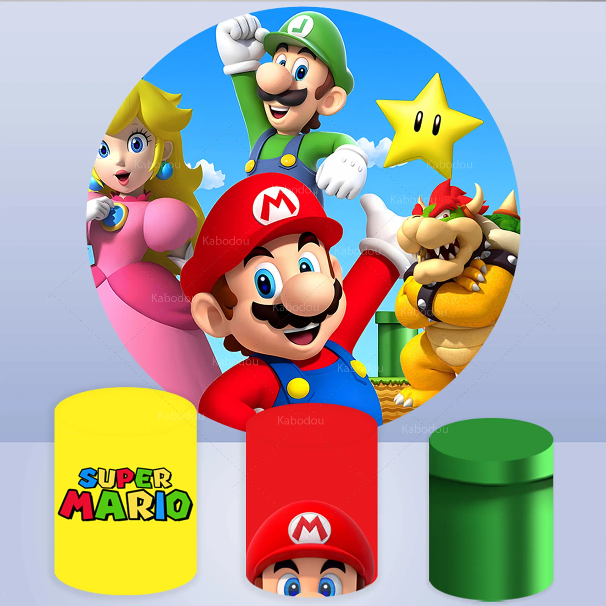 Fondo-redondo-de-Super-Mario-Bros-para-sesi-n-de-fotos-fondo-circular ...