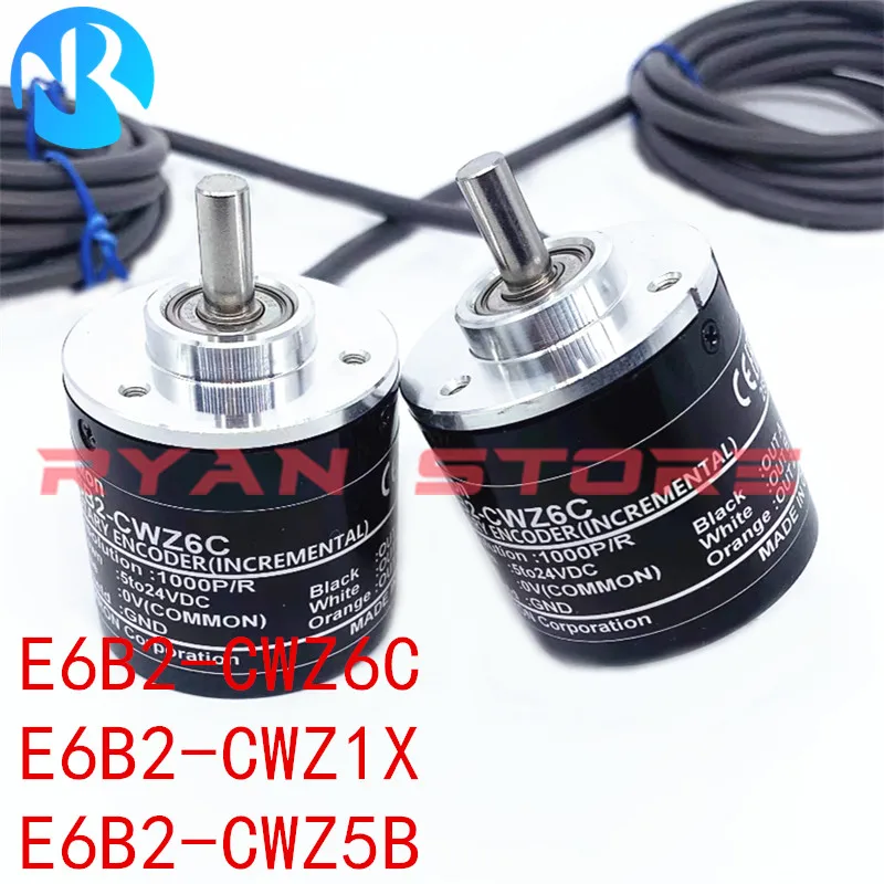 1PCS-E6B2-CWZ1X-CWZ5B-Rotary-Encoder-E6B2-CWZ6C-10-20-40-50-60-100-120 ...
