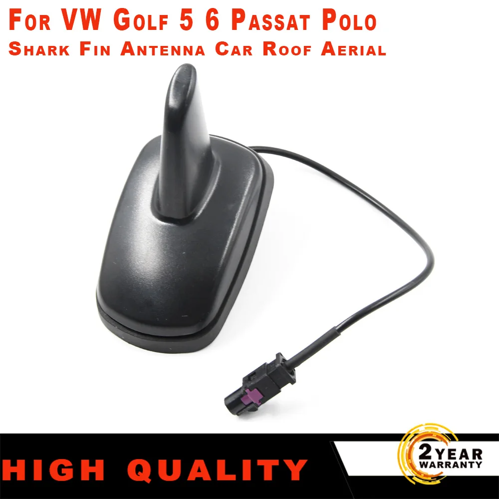 Shark-Fin-Antenna-Car-Roof-AM-FM-Radio-Aerial-Antenna-For-VW-Golf-5-6 ...