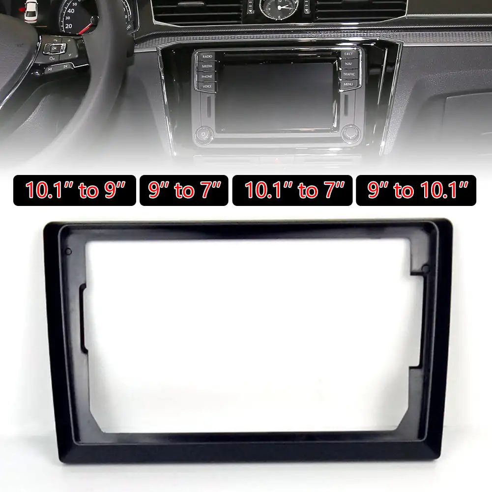 2-Din-9-10-Inch-to-7-Inch-Car-Center-Console-Radio-Frame-Suitable-for ...
