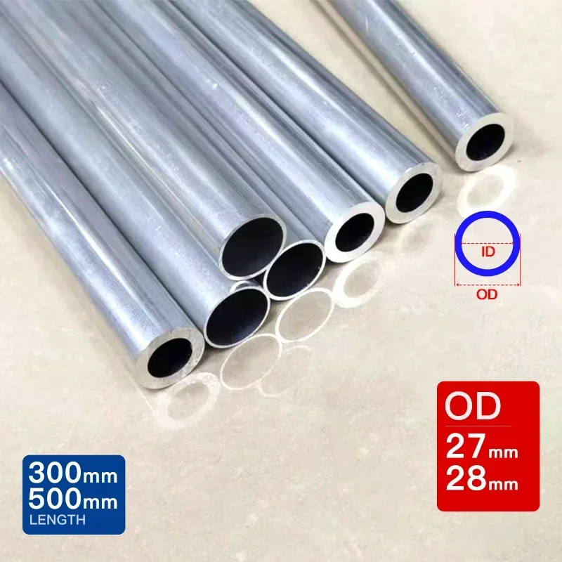 aluminum-pipe-outer-diameter-27-28mm-length300-500mm-Hollow-straight ...