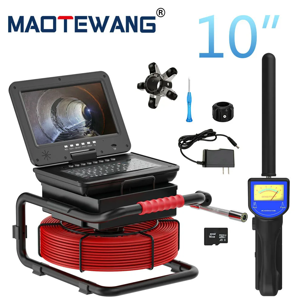 Sewer-Pipe-Inspection-Camera-10-1080P-Screen-512HZ-Locator-Sewer-Pipe ...