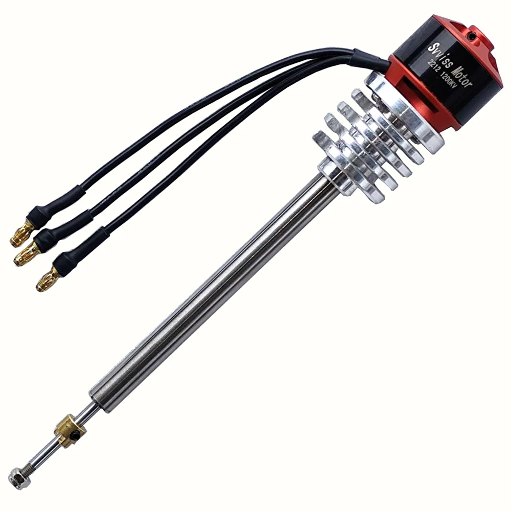 2212 Brushless Motor Long Shaft Powertrain of boat 2-3S Marine ...