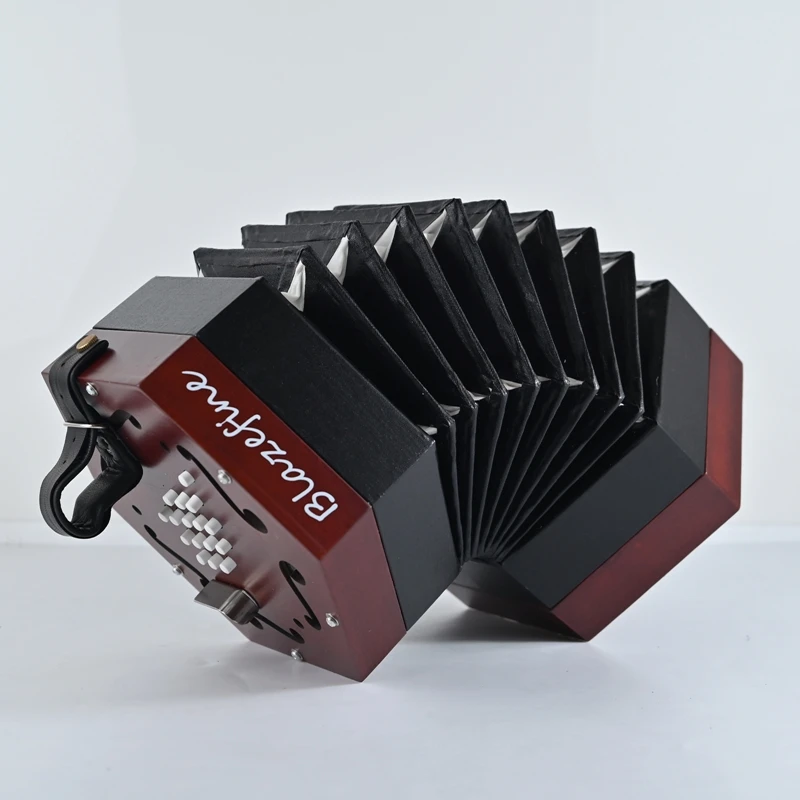 Blazefine English Concertina With Carrying Bag，same Note On Pull And ...