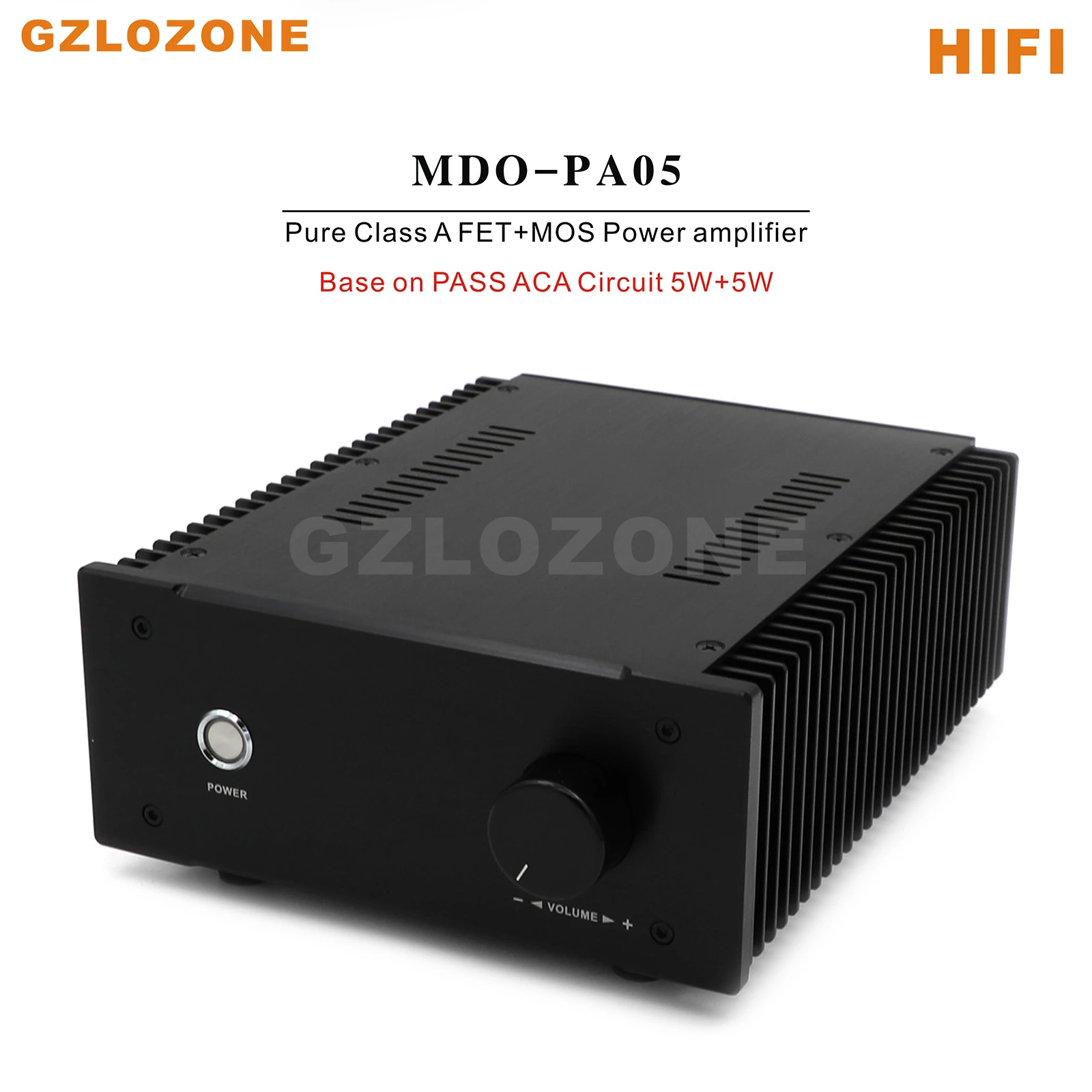 Hifi Pa05-5w Pure Class A Fet+mos Power Amplifier Base On Pass Aca ...