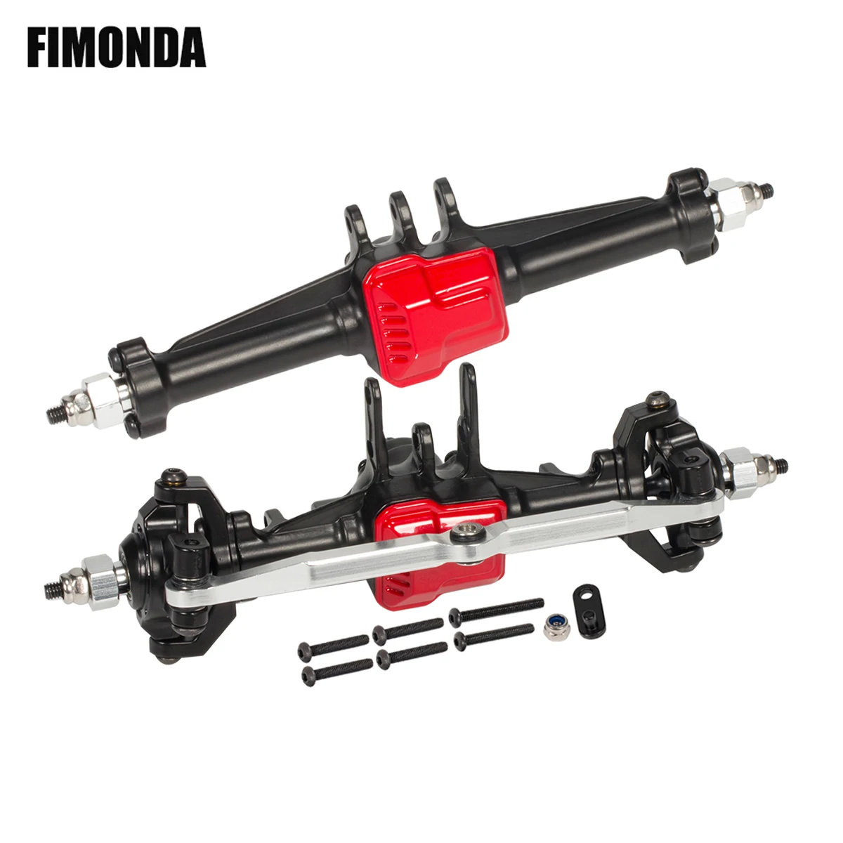 Heavy-Duty-Metal-TRX4M-Front-Rear-Complete-Axles-for-1-18-RC-Crawler ...