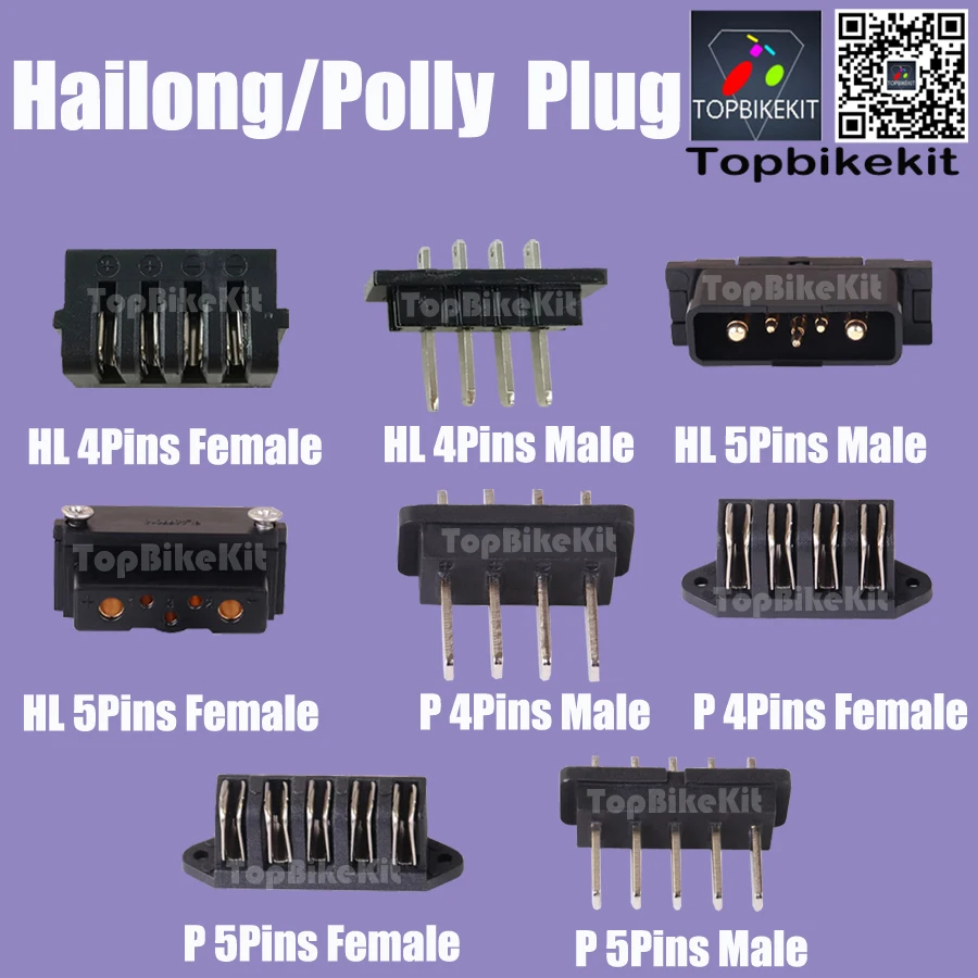 Ebike Hailong Plug Connector-Polly Power Discharge Plug-Ebike Hailong ...