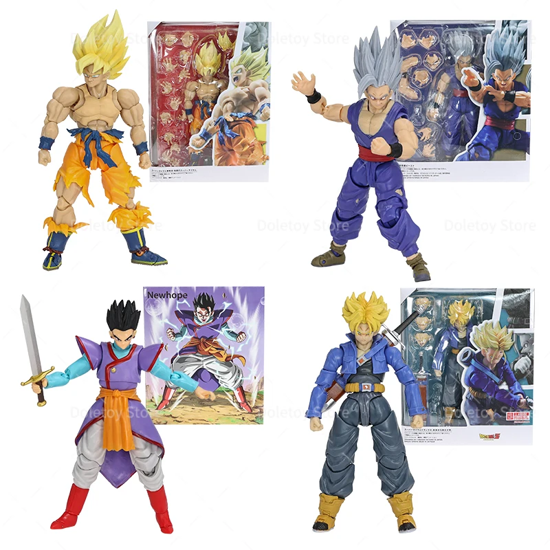 Dragon-Ball-Z-Son-Goku-Trunks-Figure-SHF-S-H-Figuarts-Goku-War-Damage ...