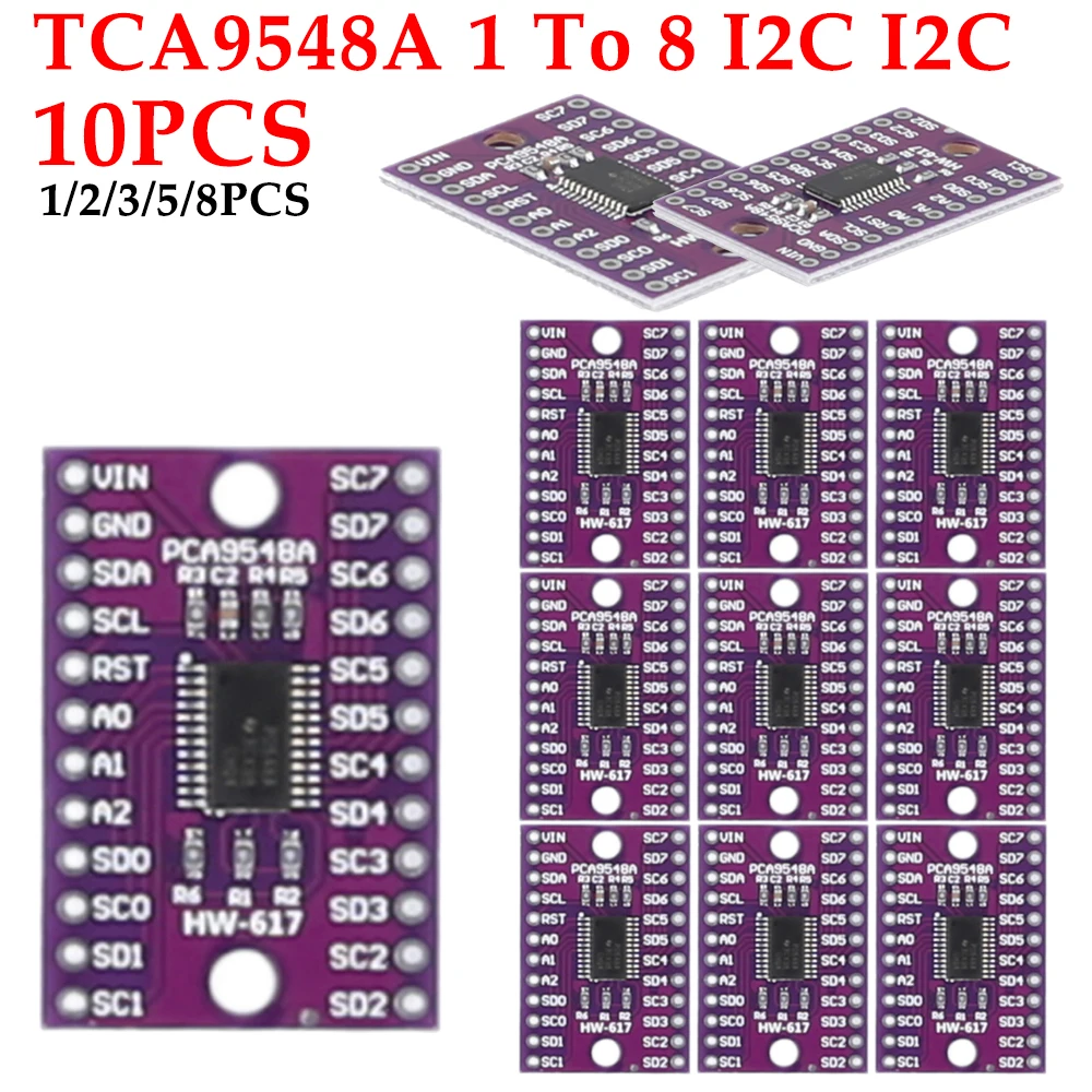 1-10PCS-CJMCU-9548-TCA9548A-1-To-8-I2C-I2C-Module-Development-Board-IIC ...