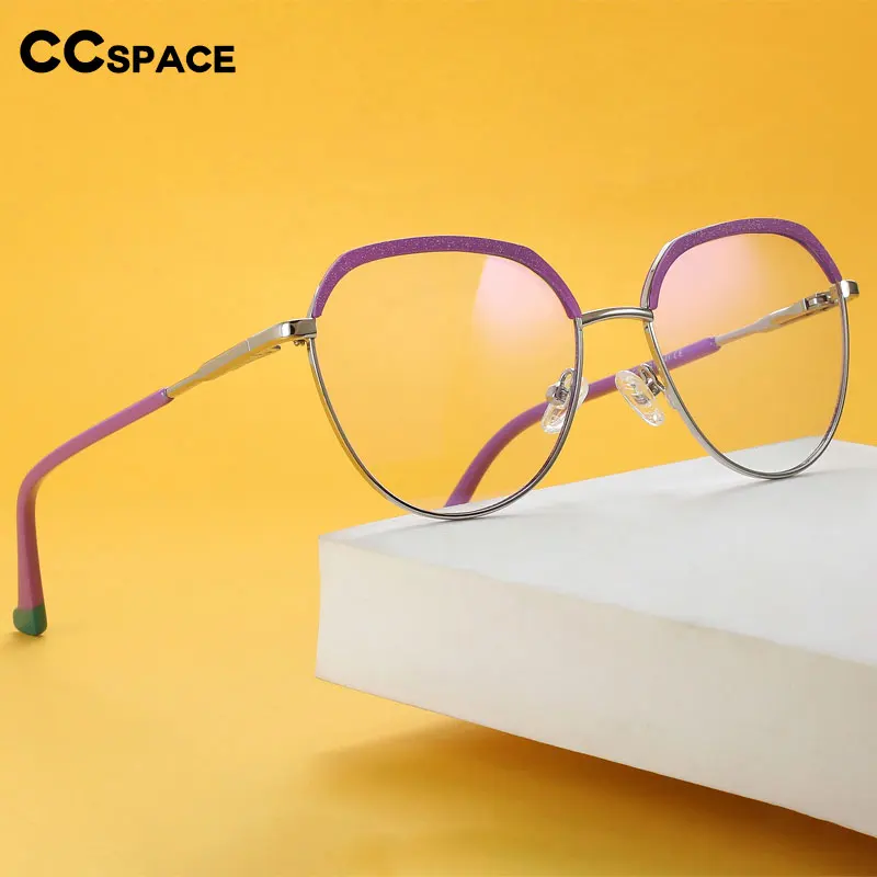 R56485-Luxury-Fashion-Metal-Color-Eyebrow-Frame-Reading-Glasses-100-150 ...