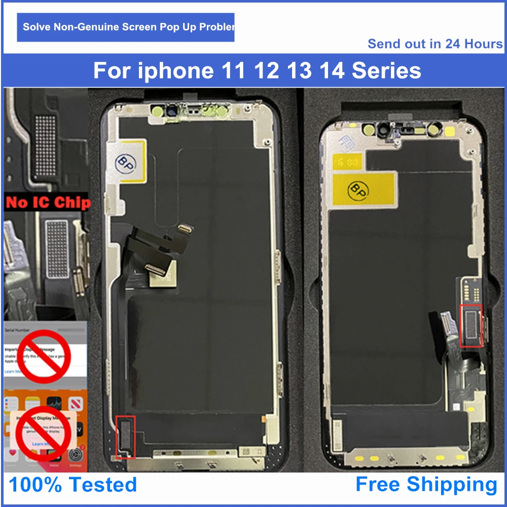 NO-TOUCH-IC-Chips-Incell-OLED-Screen-Display-For-iPhone-11-11-Pro-Max ...