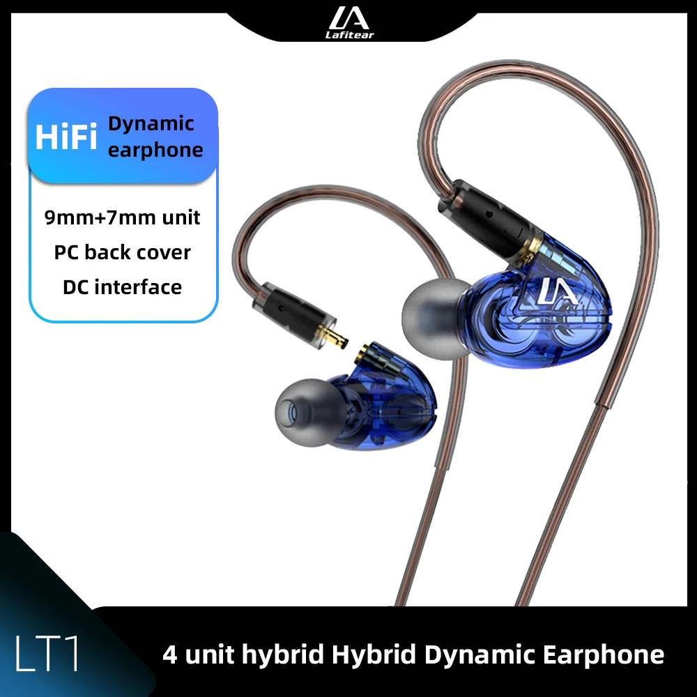 Lafitear-LT1-Double-Dynamic-Earphone-HIFI-Stereo-Surround-Sound ...