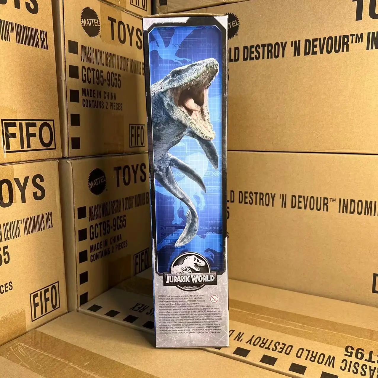 Mattel Jurassic World Dominion Mosasaurus With Movie-accurate Sea ...