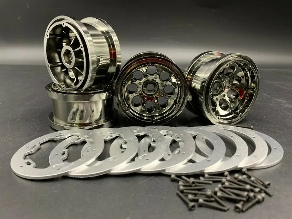 AX8097 2.2inch Wheels 8 Hole Beadlocks for 1/10 rock crawler car Trucks ...