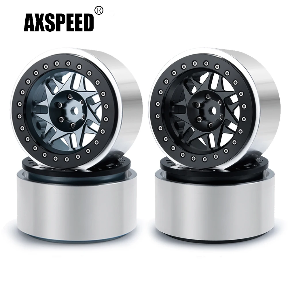 AXSPEED-2-9inch-Beadlock-Metal-Alloy-Wheel-Rims-for-Axial-SCX6-AXI05000 ...