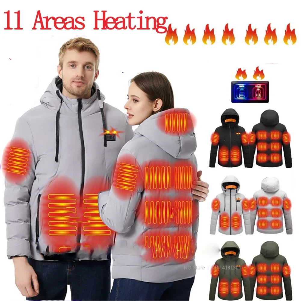 11-Areas-Heated-Jacket-Vest-Men-Electric-Heating-Vest-Usb-Heated-Jacket ...
