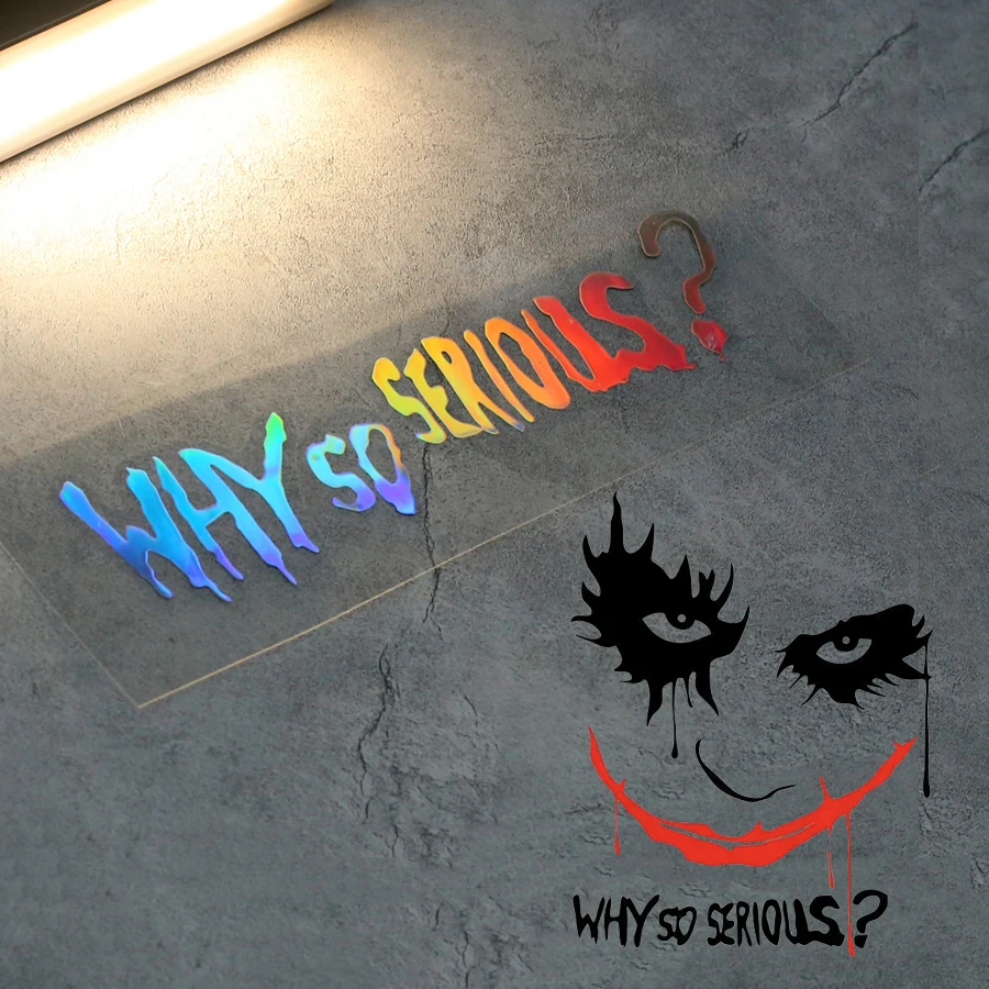 Why-So-Serious-Car-Stickers-Movie-Lines-Joker-Personality-Creative ...