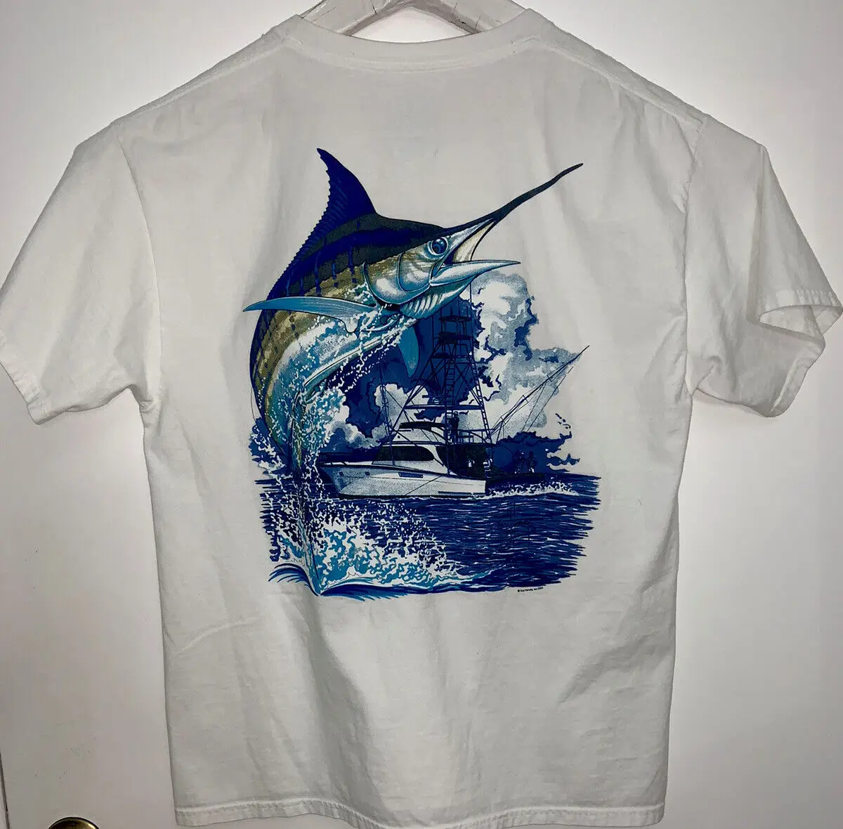 Camiseta-de-Guy-Harvey-By-AFTCO-Bluewater-para-hombre-camisa-con ...