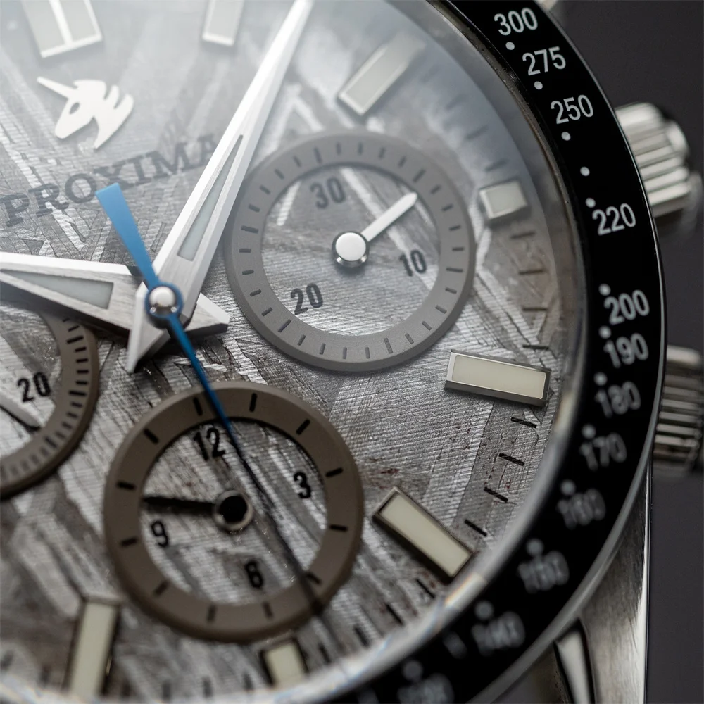 Px1692-ys Business Automatic Watch Gabion Meteorite Dial Three-eye ...
