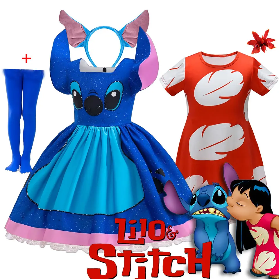 Disfraz de Stitch con Tutu: La Opción Perfecta para Niñas que Amaron a ...