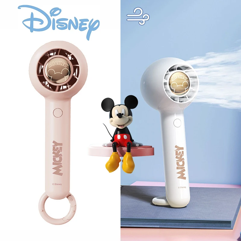 Disney-Mickey-Mouse-Mini-Handheld-Fan-Portable-USB-Rechargeable-Cooling ...