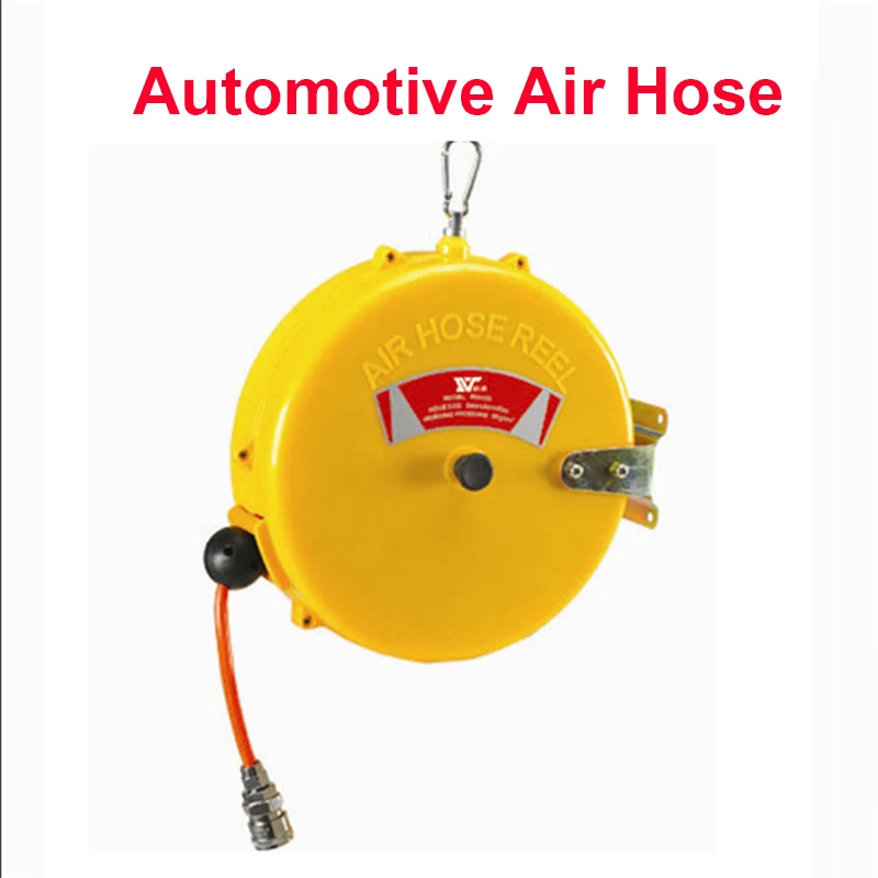 Automatic Retractable Hose Reel Air Drum PU 8*5 Air Hose Special Car ...