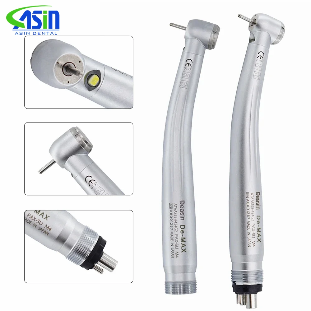 Dental-LED-High-Speed-Handpiece-Self-powered-Air-Turbine-Dental-Handpiece-Standard-2-4Holes-SU ...