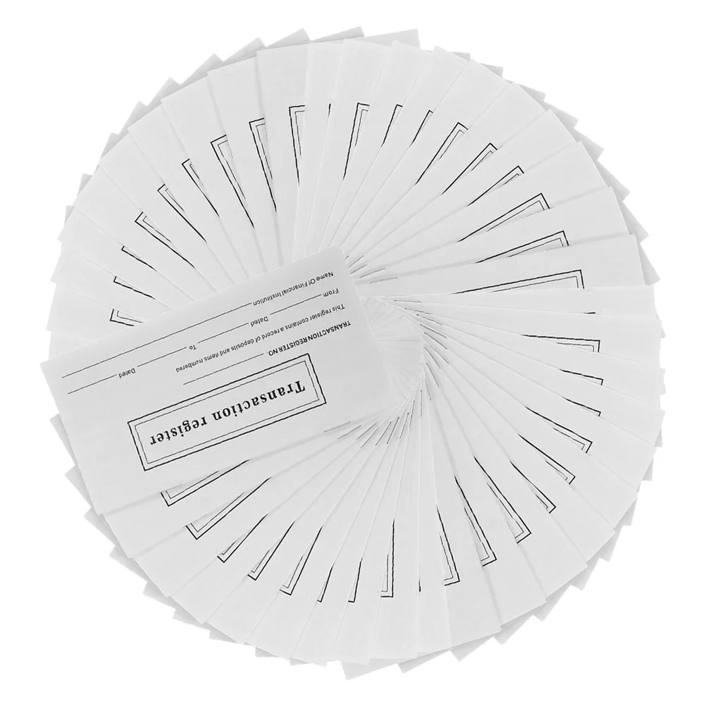 20-Packs-Check-Transaction-Book-Registers-for-Checkbook-Automatic ...