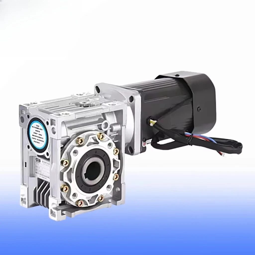 NMRV40 50 63 75 90 110 Series Worm Gear Speed Reducer For Servo Stepper ...