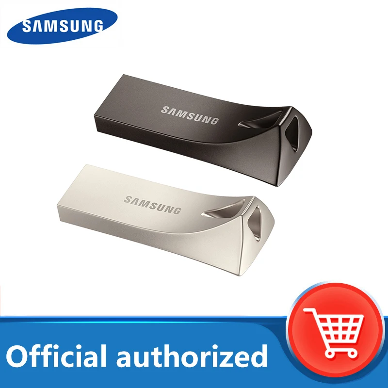 SAMSUNG BAR PLUS USB Flash Drive Disk 64GB 128GB 256GB pendrive memory ...