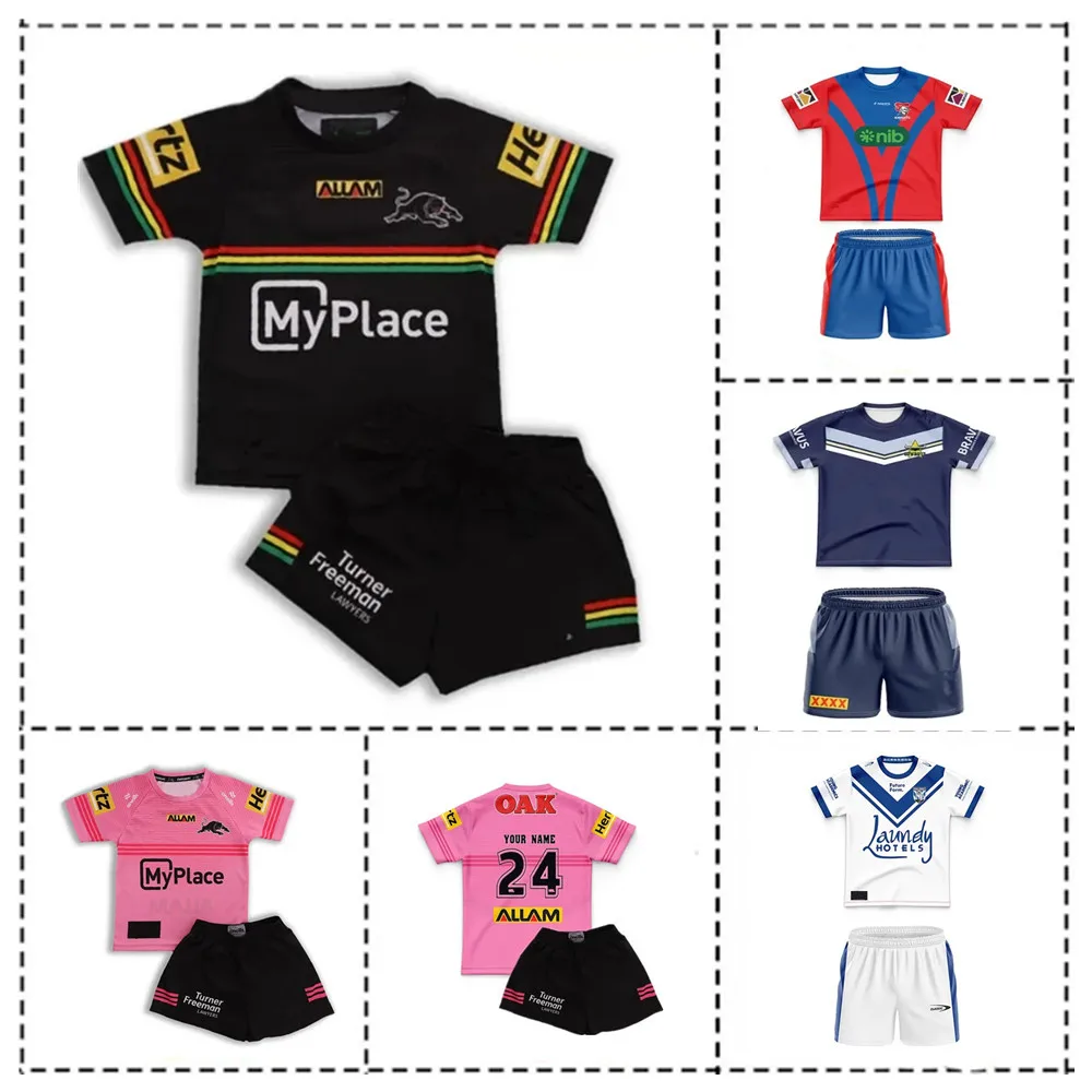 2024-Penrith-Panthers-Bulldogs-Kids-Kit-Home-Training-Rugby-Jersey-Size ...