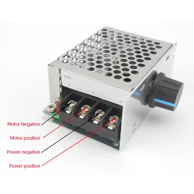 Dc9-60V Pwm Motor Governor 1200W 20A Speed Control Meghajtó Modul Mini ...