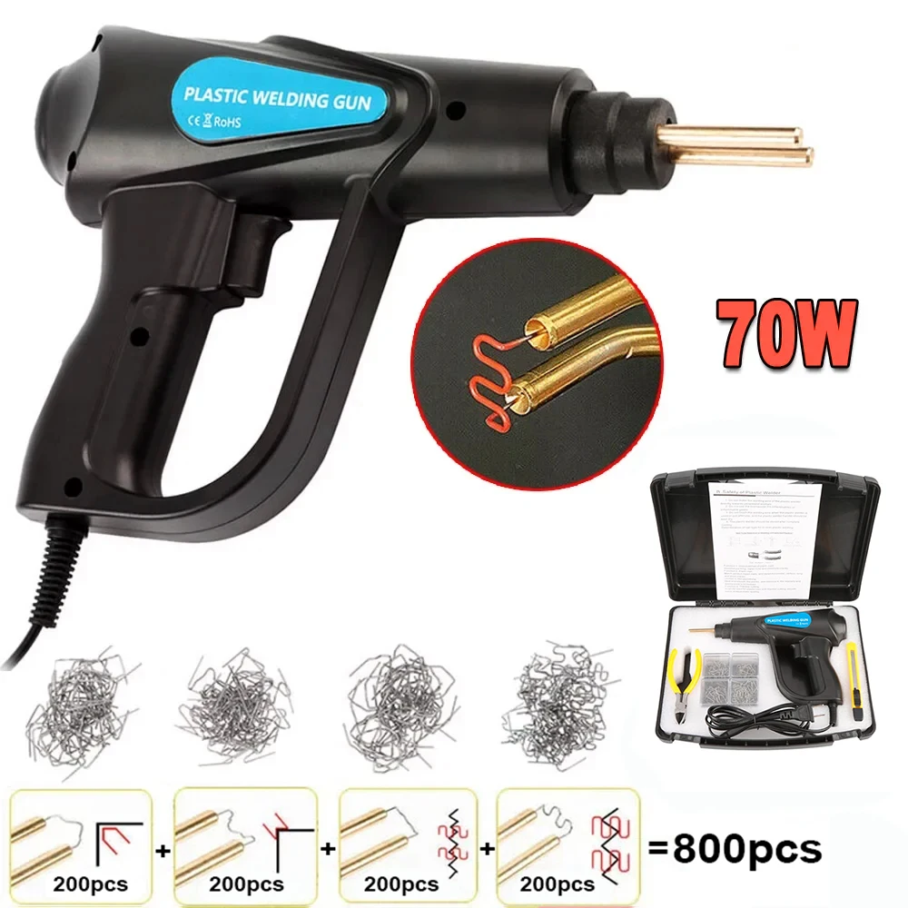 Plastic-Welder-70W-Hot-Stapler-Plastic-Welding-Machine-Garage-Tools-Car ...