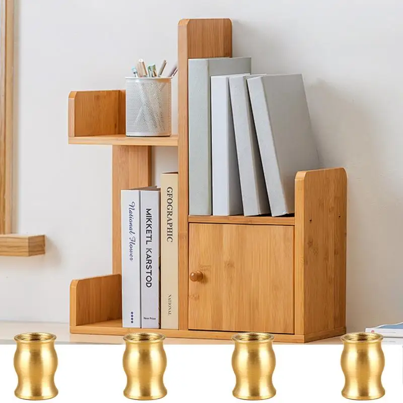 Legs-For-Furniture-4PCS-Brass-Furniture-Support-Feet-Kitchen-Feet-Metal ...