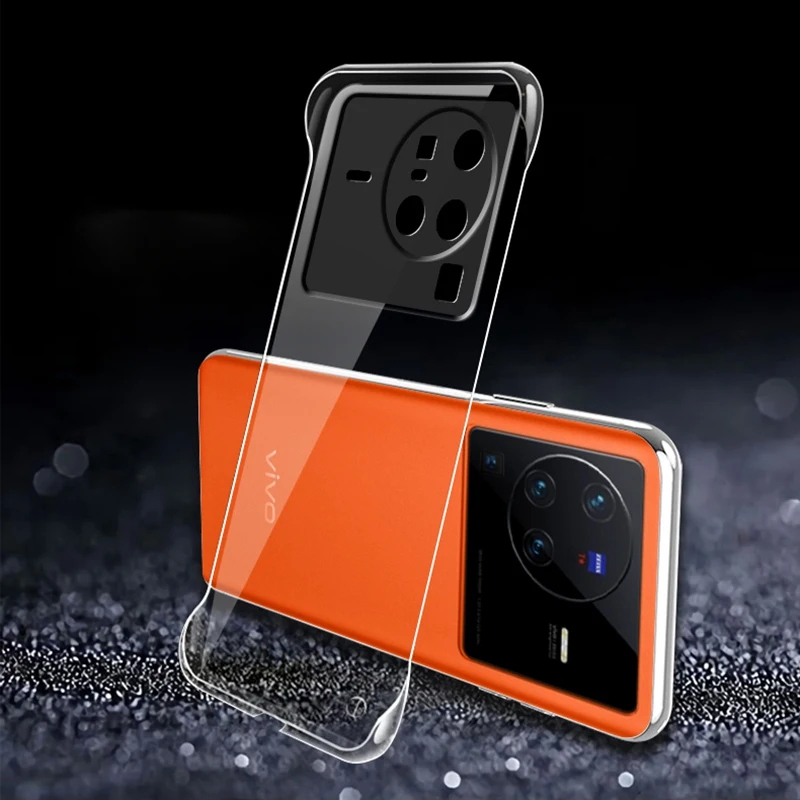 Transparent-PC-Hard-Phone-Case-For-Vivo-X80-X50-X60-X70-Pro-Plus-X51-5G ...