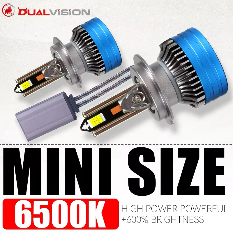 Dualvision-K5C-H7-LED-H4-Far-is-de-carro-Canbus-H1-H8-H11-9012-HIR2 ...