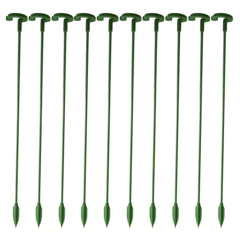 10Pcs-Plant-Support-Stake-Stick-Sunflower-Vegetables-Stem-Glass-Fiber ...