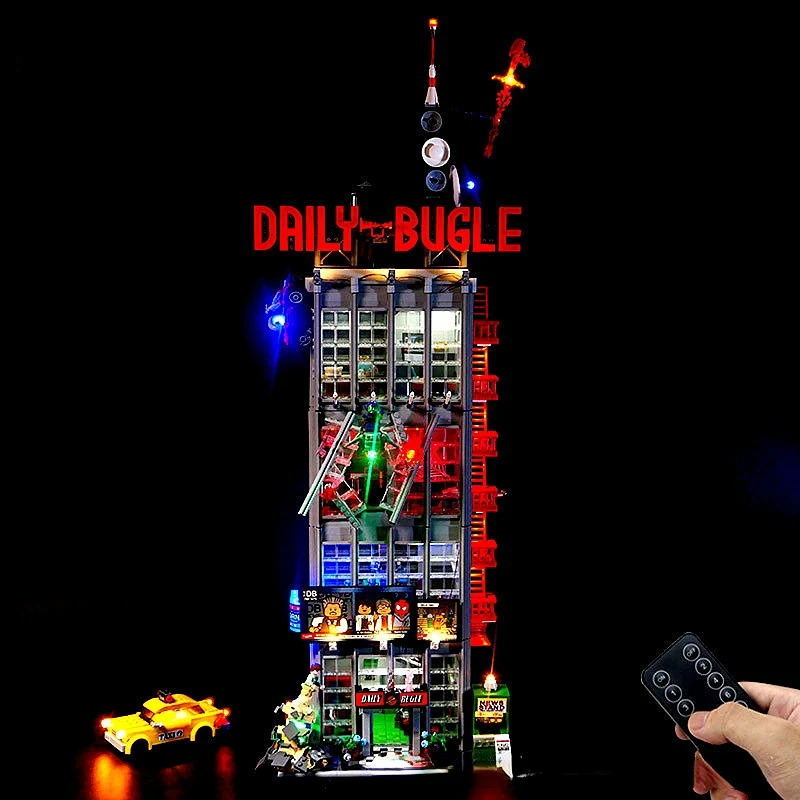 No Model LED Light Kit for 76178 Daily Bugle - AliExpress 26