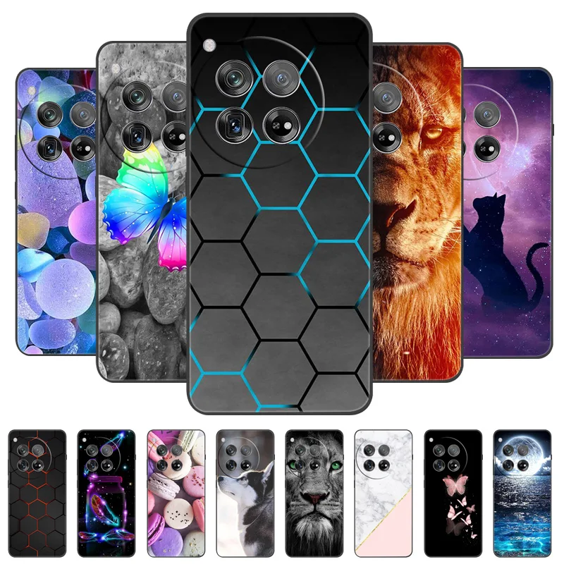 For-Oneplus-12-Case-Oneplus12-Cool-Painted-Silicone-TPU-Soft-Cover-for ...