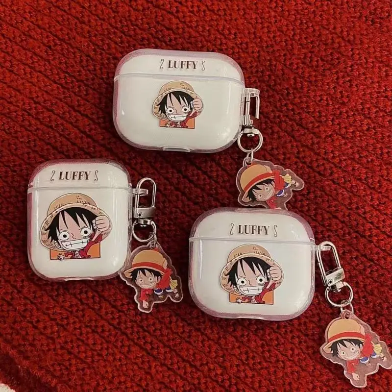 Figure Luffy Zoro Ace Chopper Earphone Cases for Apple Airpods - Crazy ...