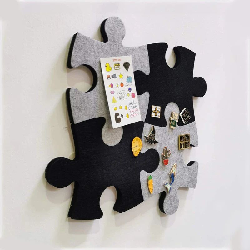 3D Nordic Felt Puzzle Note Message Board Jigsaw Home Decor Office ...