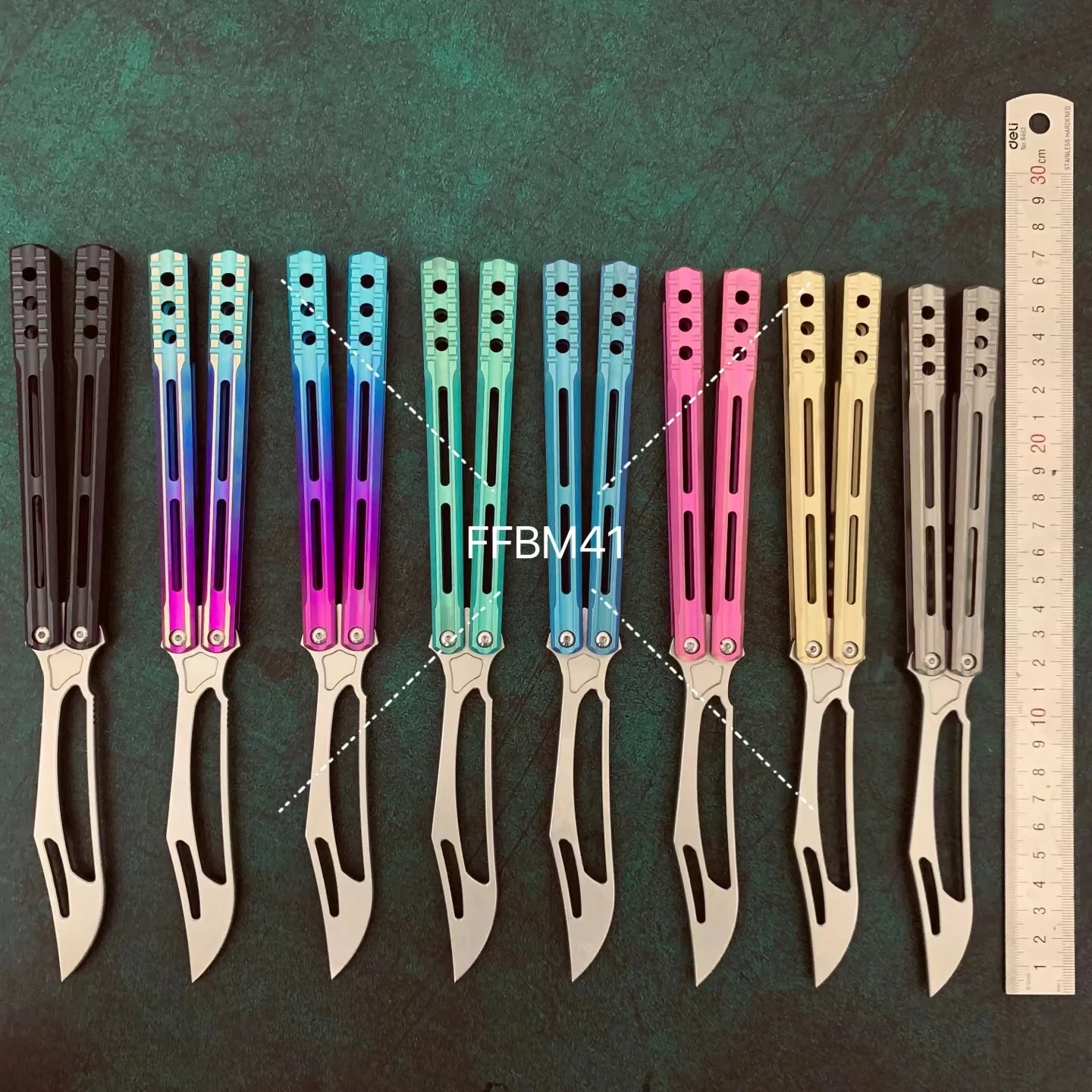 Customizable-Color-Balisong-Trainer-Orca-JK-Design-TheOne-Clone ...