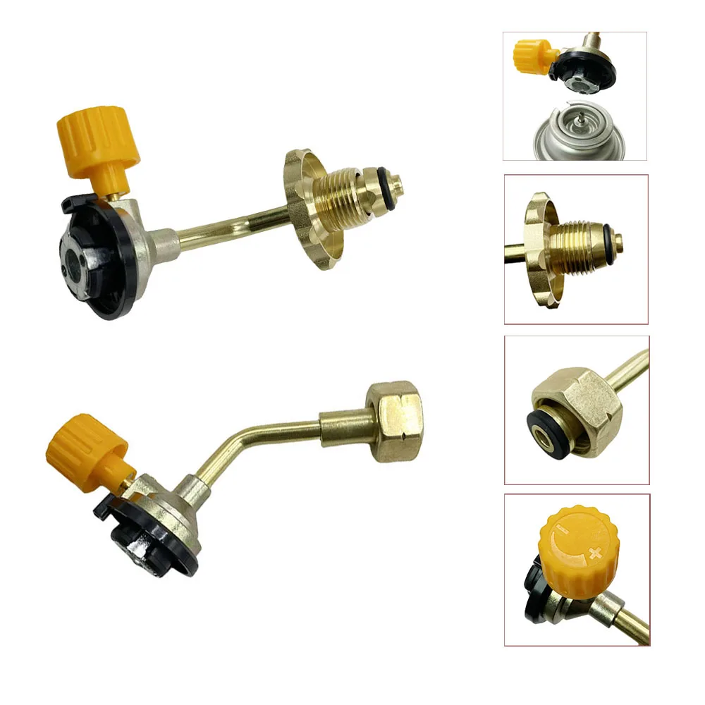 1Pcs-Gas-Tank-Butane-Cylinder-Charging-Valve-Refill-Direct-Connector ...
