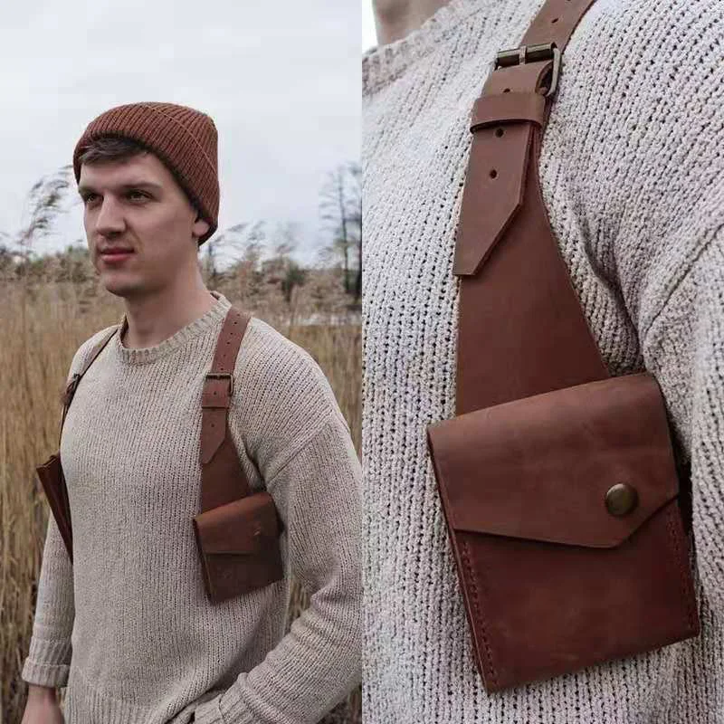 Medieval-Renaissance-Retro-Pocket-PU-Leather-Vest-Pouch-Shoulder-Purse ...