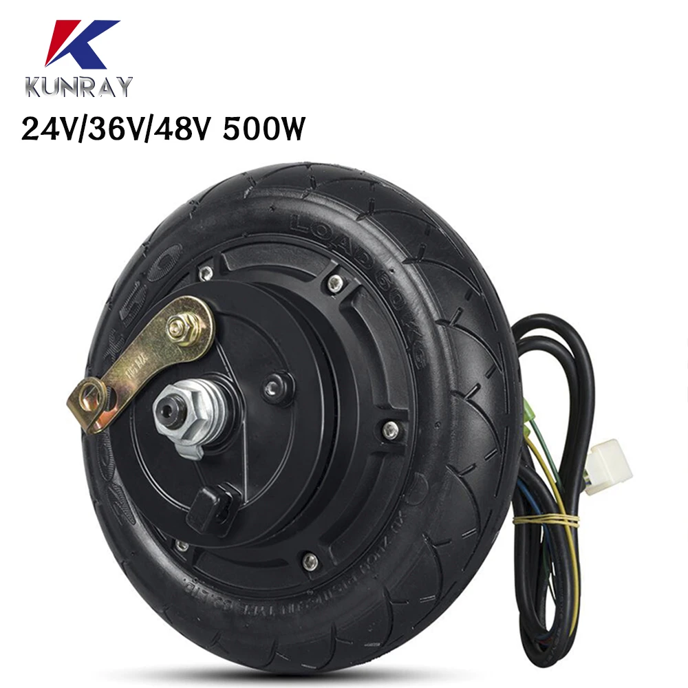24V 36V 48V 350W 500W Hub Motor Scooter Brushless Toothless Electric ...