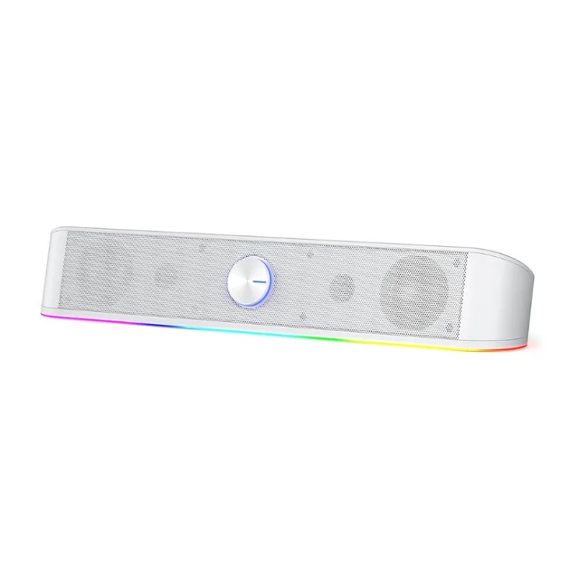 Redragon GS560 RGB Desktop Soundbar, 2.0 Channel Computer Speaker with ...