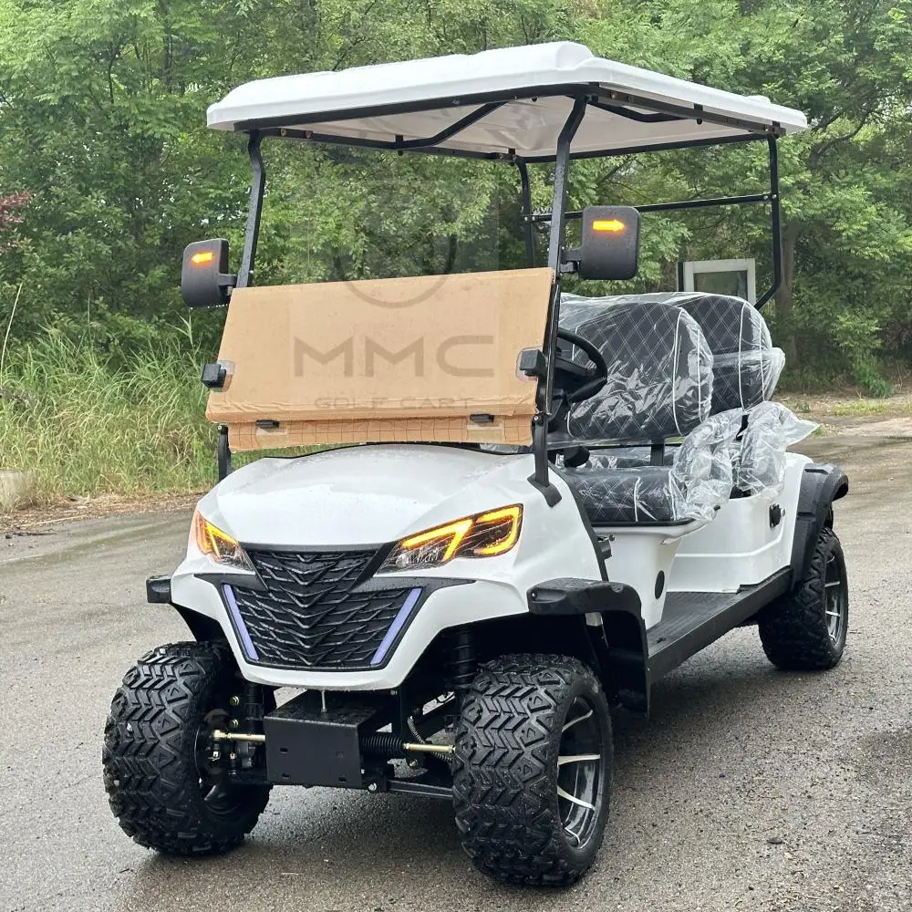 Carros-de-Golf-con-bater-a-de-litio-de-72V-4-ruedas-paneles-solares ...