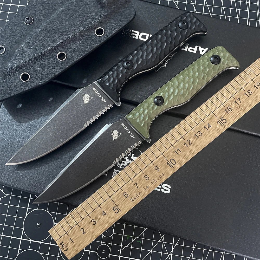 Fixed-Blade-D2-Steel-Outdoor-Straight-Blade-High-Hardness-Sharp-Camping ...