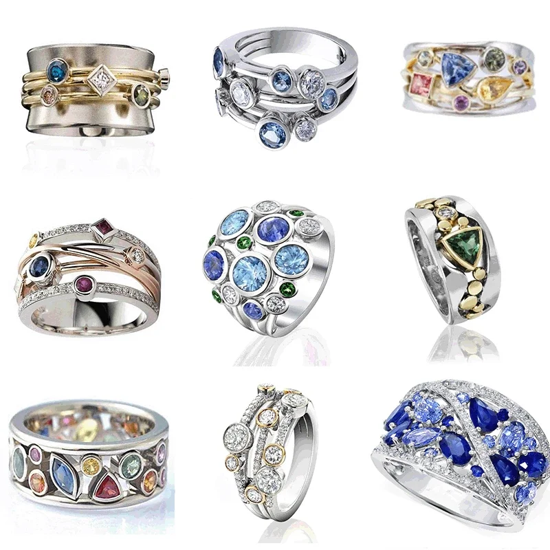 Colorful-Magnetic-Therapy-Ring-Torina-Crystal-Quartz-Ionix-Ring-Ionix ...