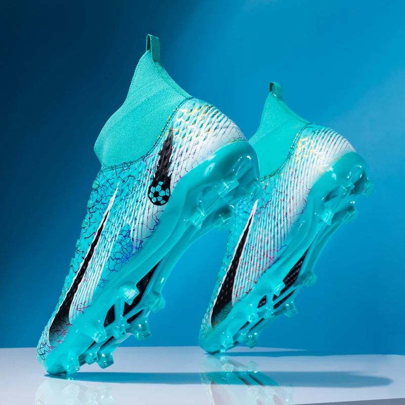 Men Soccer Shoes Kids Football Boots Women Professional Soccer Cleats ...